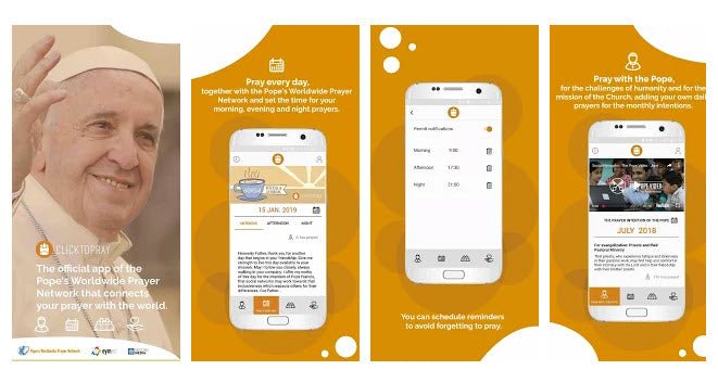 "Click to Pray" App – Guadalupe Gifts