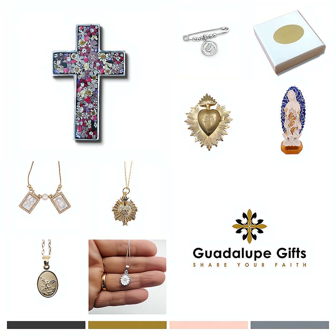 Catholic Church Jewelry – Elegant Faith Jewelry for Women | Guadalupe Gifts