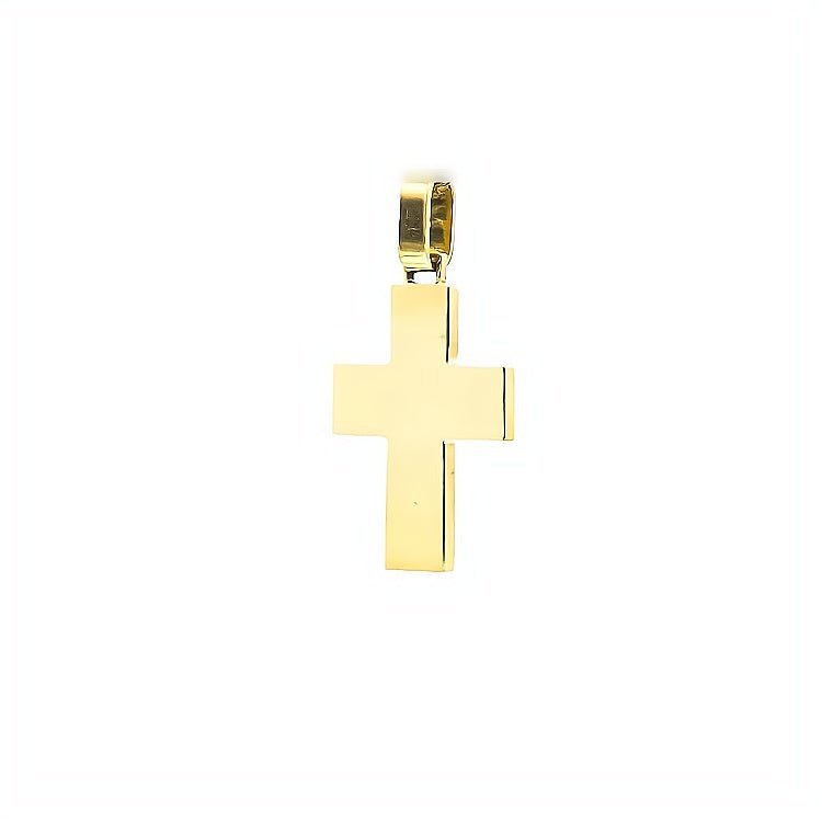 Latin Cross Pendant 14k Gold 14k Yellow Gold Floral Latin Cross